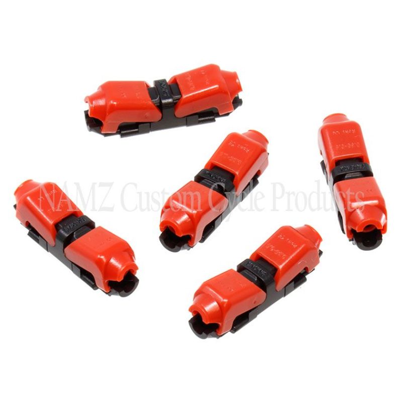 NAMZ Lightning Splice Kit H-Connection 18-22g 1-Wire to 1-Wire (5 Pack ...