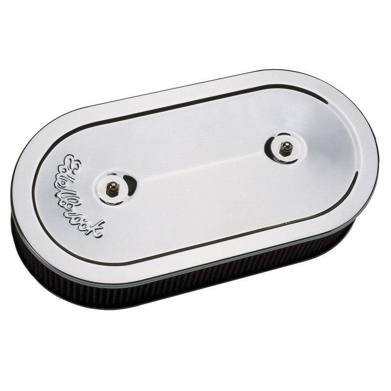 Edelbrock Air Cleaner Pro-Flo Series Oval Steel Top 13 5In X 7In X 3 5 ...