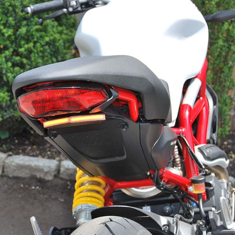 New Rage Cycles 17+ Ducati Monster 797/1200/Anniversario Fender Elimin ...