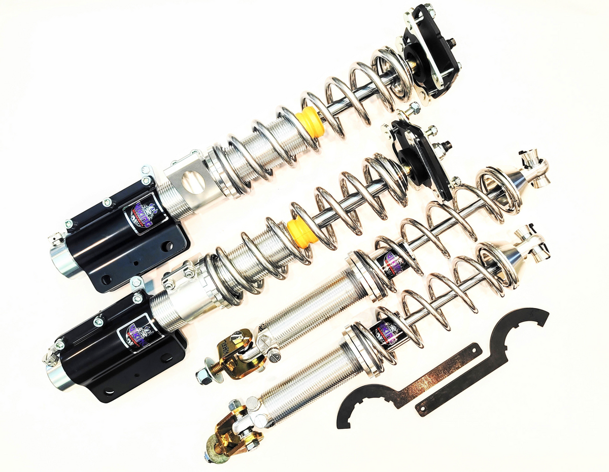 S197 KellTrac Viking Coilover System, Full Vehicle, Assembled – Coyote ...