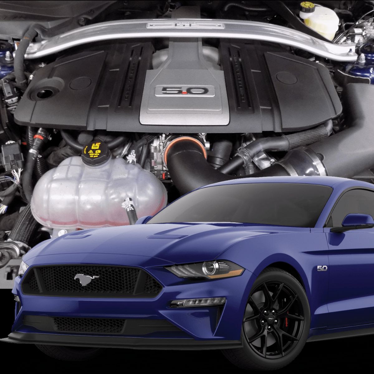 HELLION 2018+ FORD MUSTANG GT STREET SLEEPER® HIDDEN TWIN TURBO SYSTEM ...