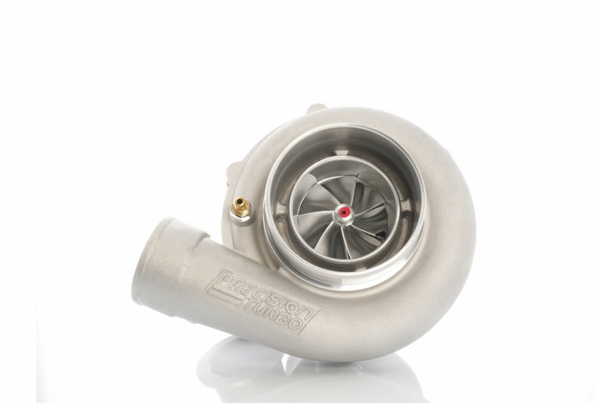 Precision Turbo Next Gen HP 7675 Billet 76mm 1480HP Ball Bearing VB .9 ...