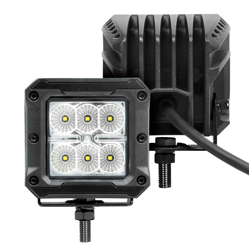 Go Rhino Xplor Bright Series Cube LED Flood Light Kit (Surface/Threade ...
