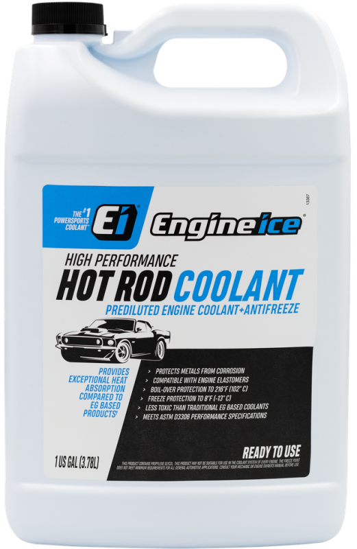 Engine Ice Hot Rod Coolant + Antifreeze Performance Automotive 1 Gal ...