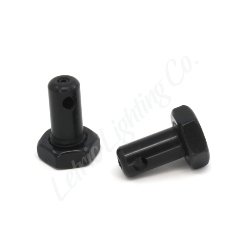 Letric Lighting Front Mirror Stem Mount for 45-Caliber MINI LEDs - Bla ...