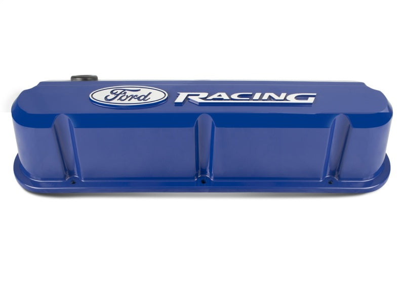 Ford Racing 289-351 Slant Edge Blue Valve Cover – Coyote Direct