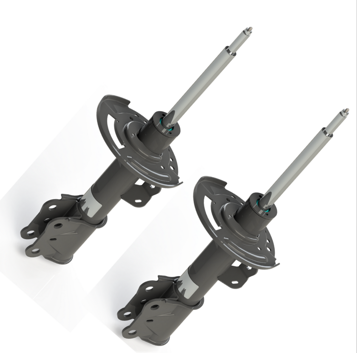 S550 Mustang Adjustable Drag Struts, Front, PAIR – Coyote Direct