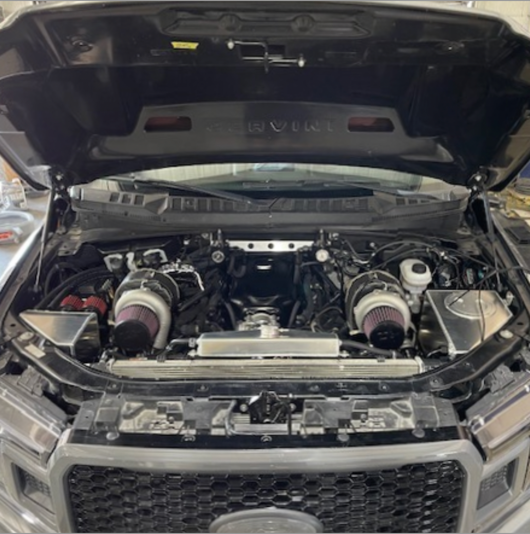 F150 Top Mount Twin Turbo Kit – Coyote Direct