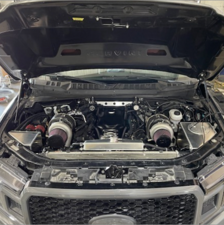 F150 Top Mount Twin Turbo Kit – Coyote Direct