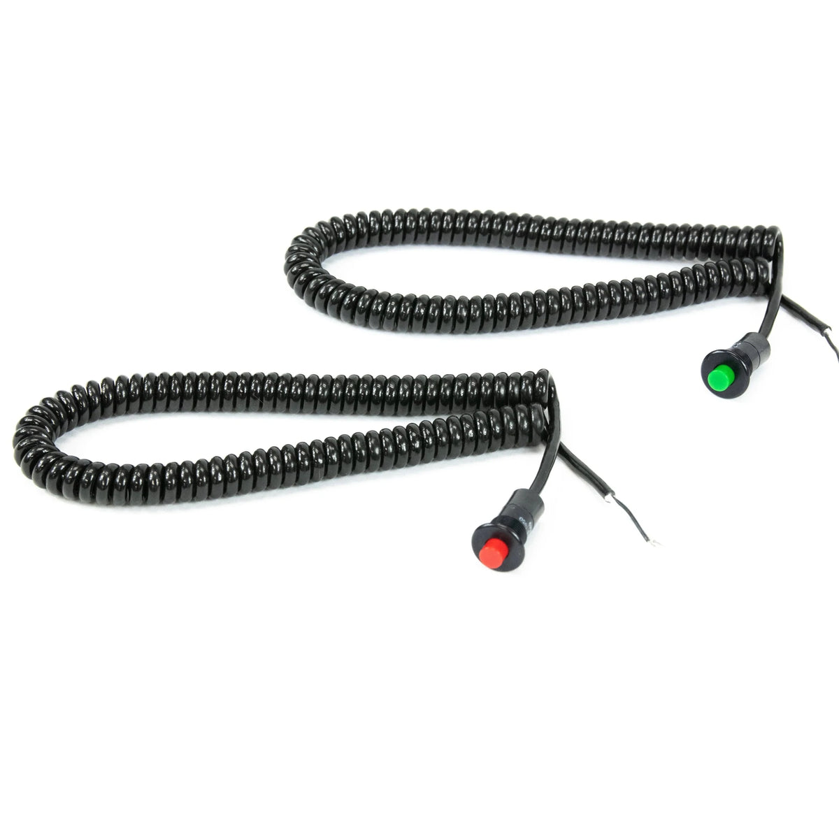 Momentary Small Push Button w/6' Wound Cord (Red or Green) – Coyote Direct